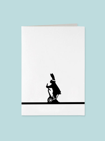 HAM Rabbit Greeting Card - Cardio – Lola & SiDney