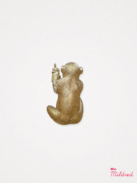 Up Yours Finger Monkey - Gold – Lola & SiDney