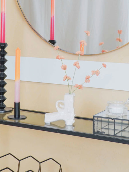 Gun Shaped Ceramic Bud Vase - White – Lola & SiDney