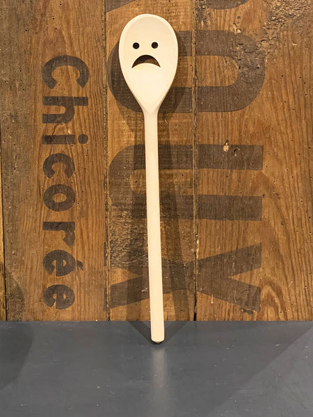 Wooden Sad Face Spoon – Lola & SiDney